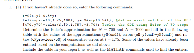 Solved (a) If you haven't already done so, enter the | Chegg.com