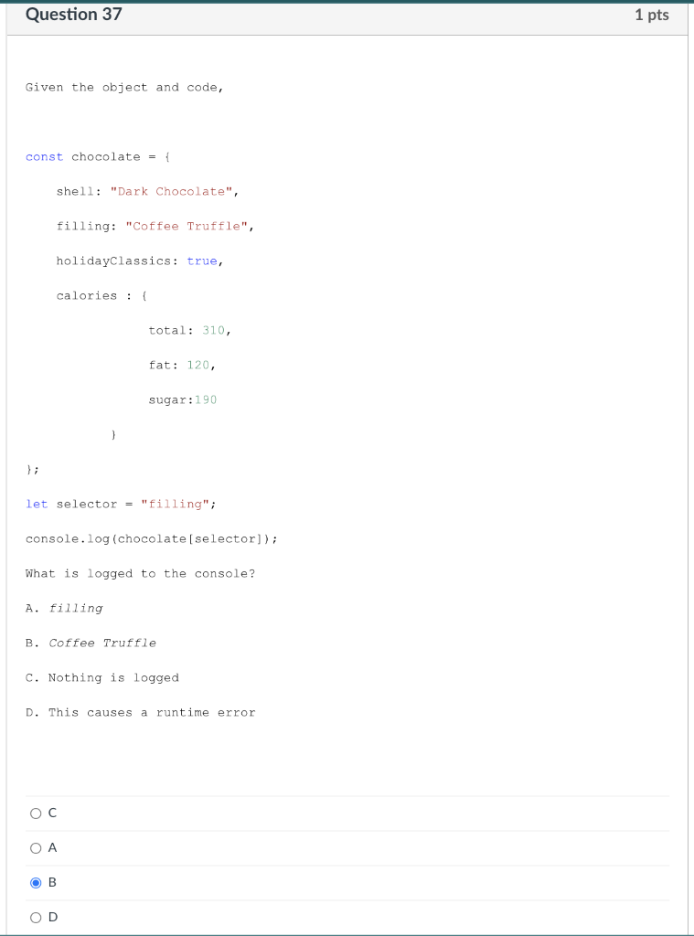 Solved Given the following declaration and code, let dogs = | Chegg.com