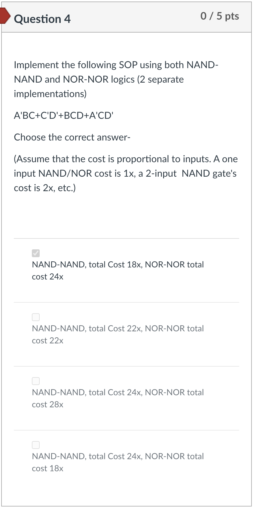 Solved Can someone tell me what I did wrong?05 ﻿ptsImplement | Chegg.com