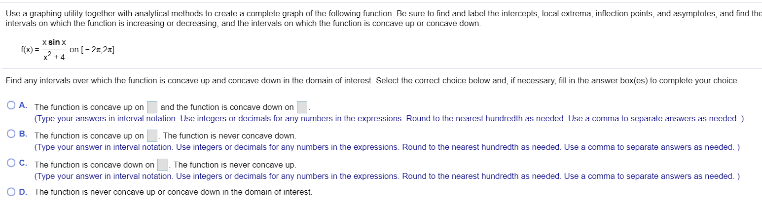 Use a graphing utility together with analytical | Chegg.com