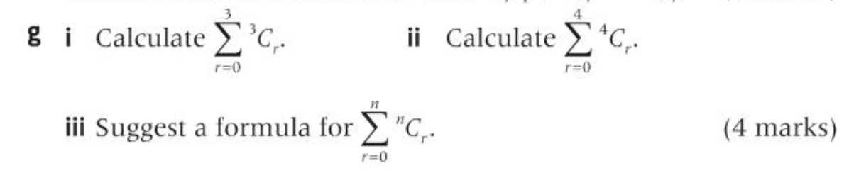 Solved 8 i Calculate Σ'c. ii Calculate Σc. =0 r=0 iii | Chegg.com