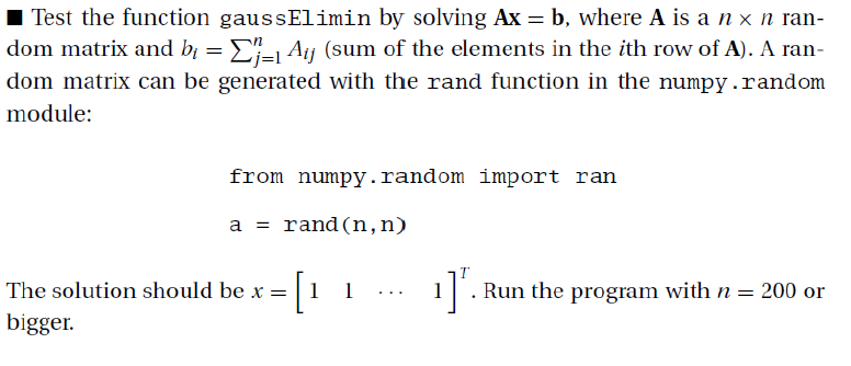 Q. Make each Python program that solves the following | Chegg.com