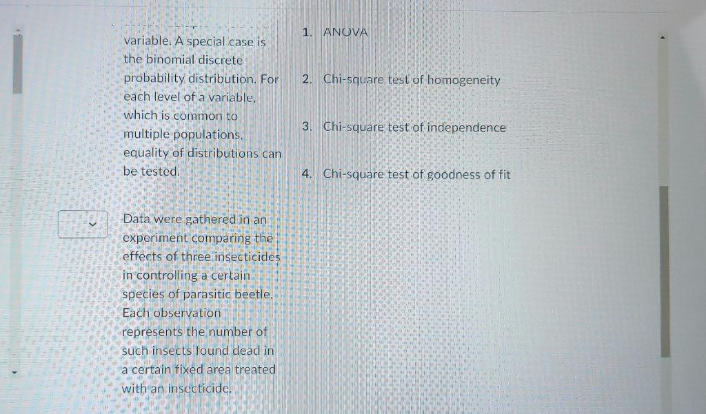 Solved Question 10 (3 points) Match problems to procedures. | Chegg.com