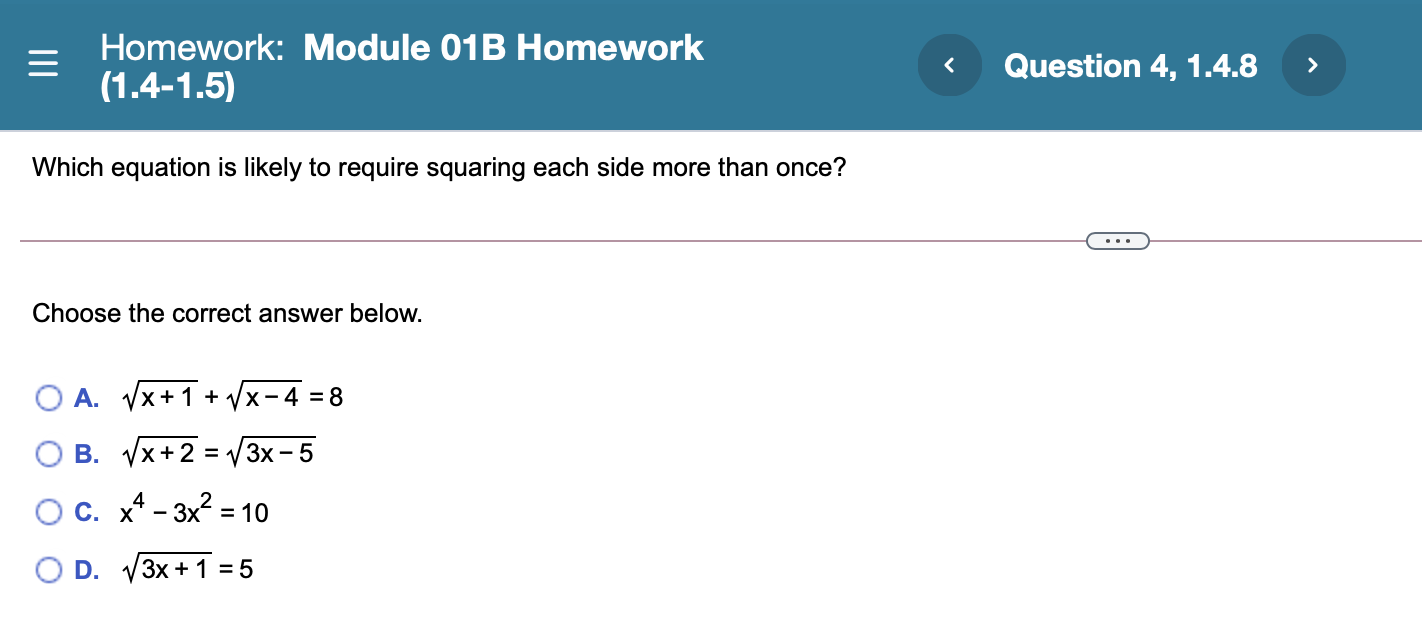 Solved Homework Module 01b Homework 1 4 1 5