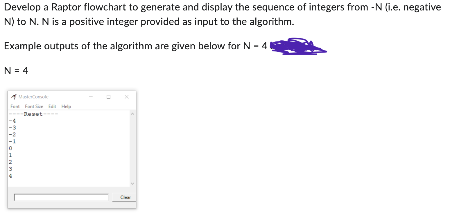 Solved Develop a Raptor flowchart to generate and display | Chegg.com