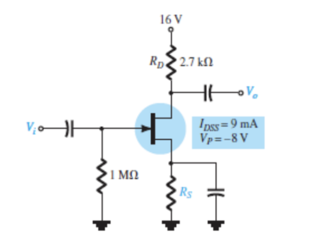 Q2 Jfet Ac Analysis I Draw The Ac Equivalent Circuit