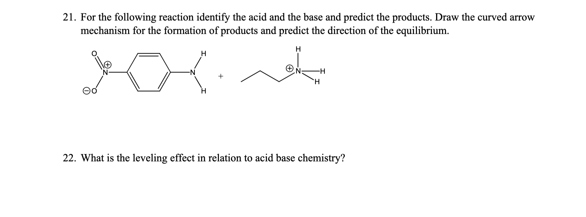 Solved Can you explain/draw the products and curved arrows | Chegg.com