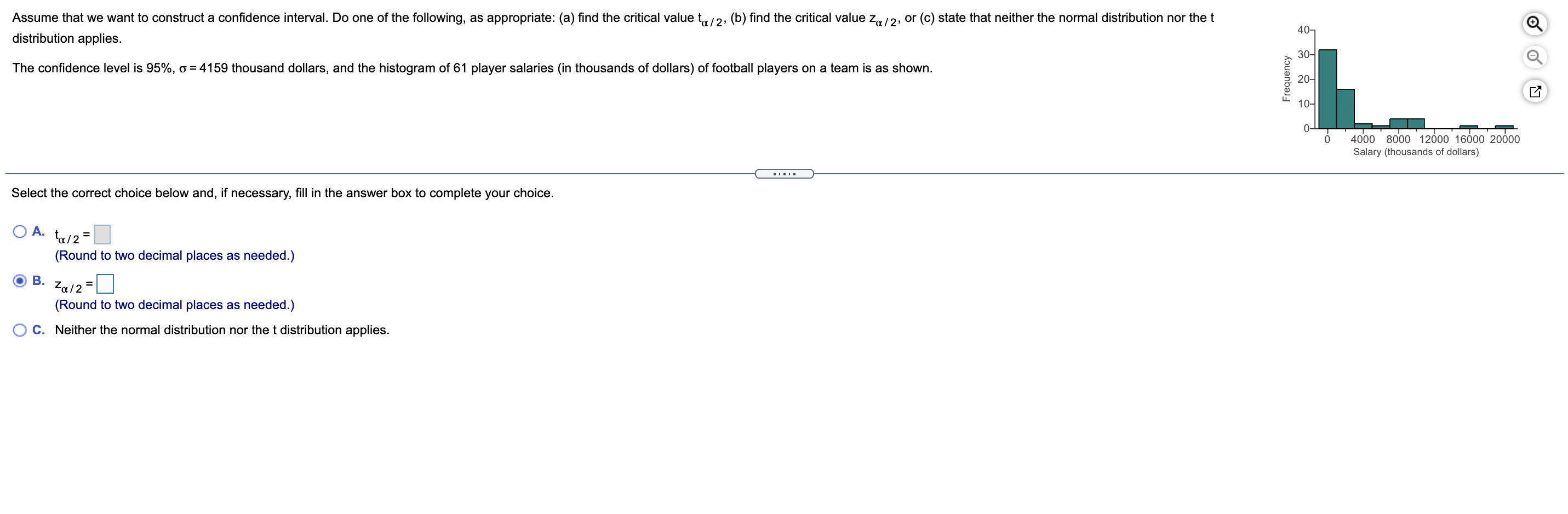 Solved Assume that we want to construct a confidence | Chegg.com