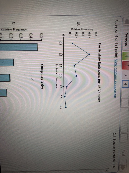 Solved Previous 1 2 3 4 Question 4 of 4 (1 point) View | Chegg.com