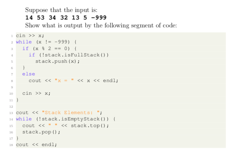 Problem 4 (20 pts) Consider the following statements: | Chegg.com