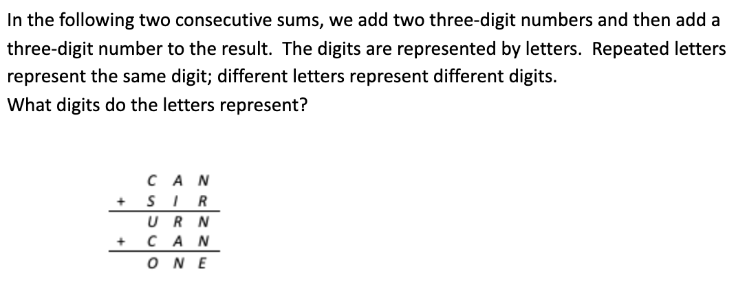 Solved In the following two consecutive sums, we add two | Chegg.com