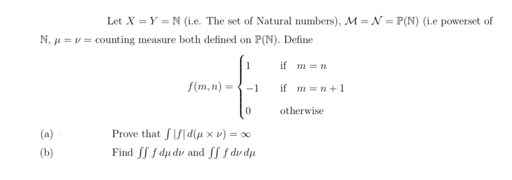 Solved Let x=Y=N (i.e. ﻿The set of Natural | Chegg.com