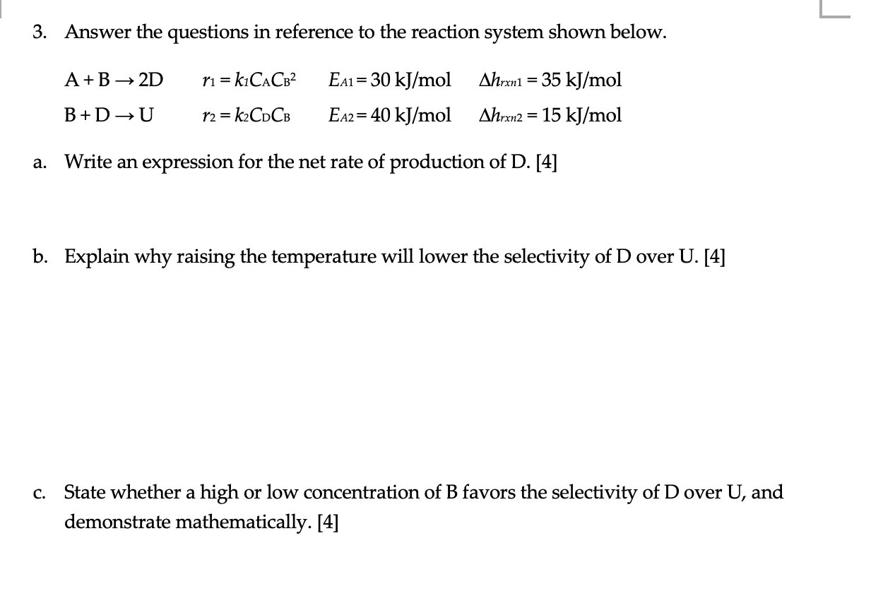 Solved L 3. Answer the questions in reference to the | Chegg.com