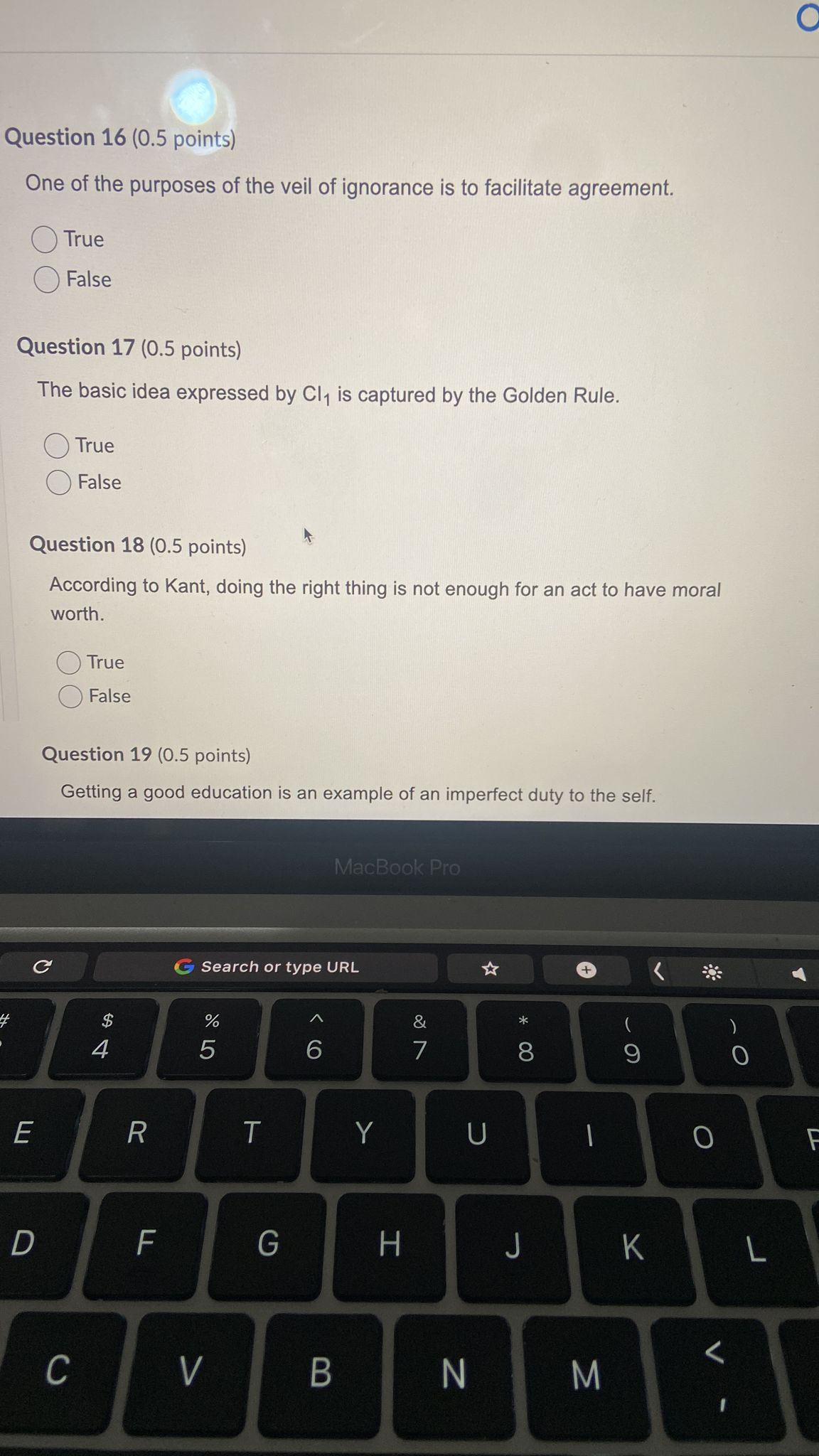 Solved Rawls believes that the principles emerging from the | Chegg.com