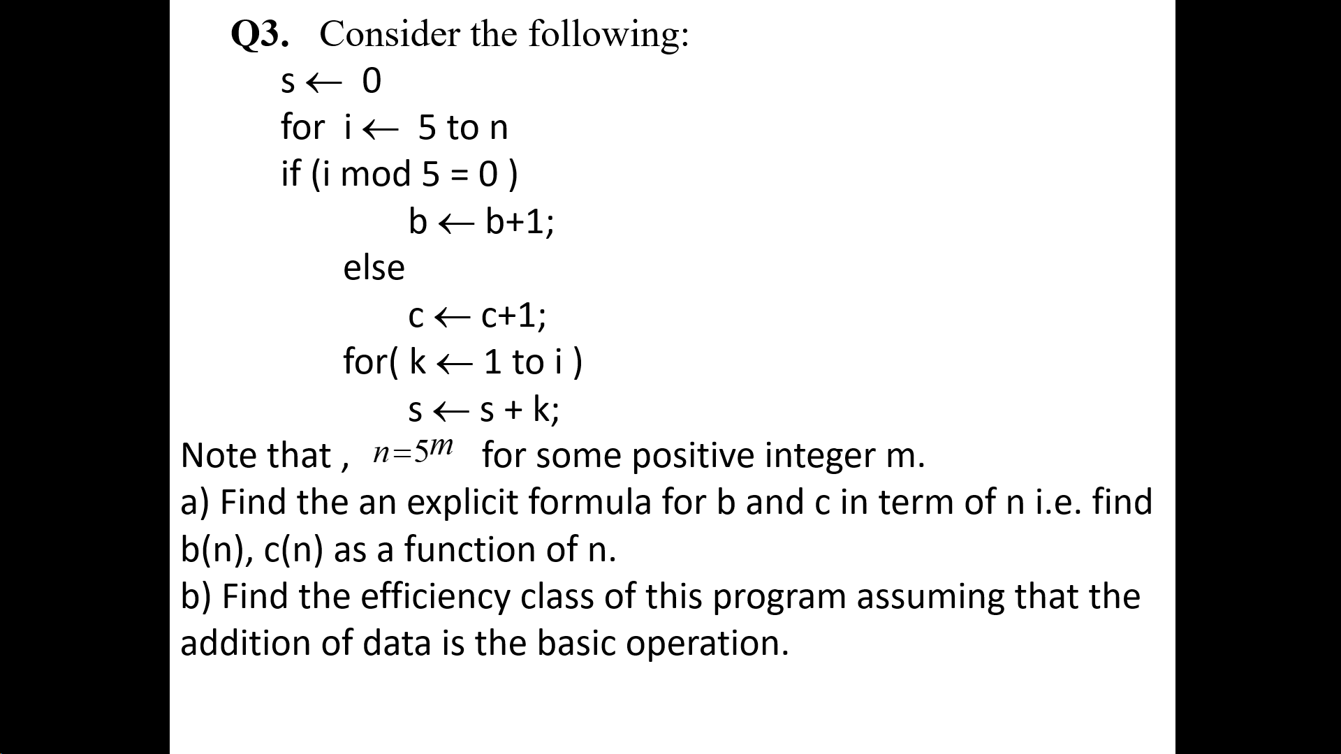 Solved answer these question with Summationnn1)find the | Chegg.com