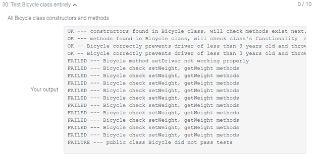 Solved public class Bicycle extends Vehicle implements | Chegg.com