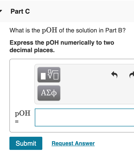 Solved Review | Constants 1 Periodic Table pH is a | Chegg.com