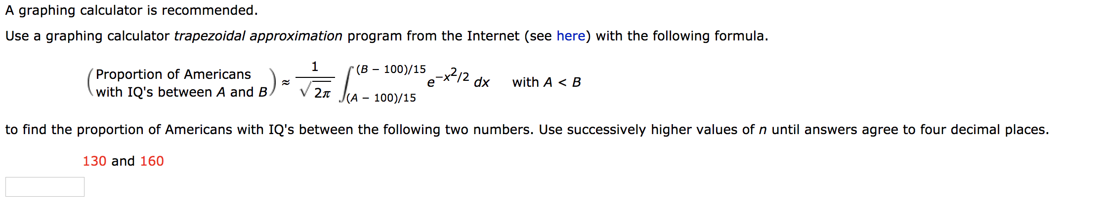 Solved A graphing calculator is recommended. Use a graphing | Chegg.com
