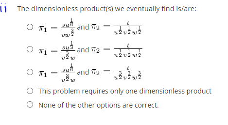 Solved Consider a problem being solved using Buckingham's | Chegg.com