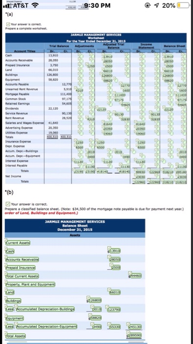 Solved Problem 4-4A (Part Level Submission) Jarmuz | Chegg.com