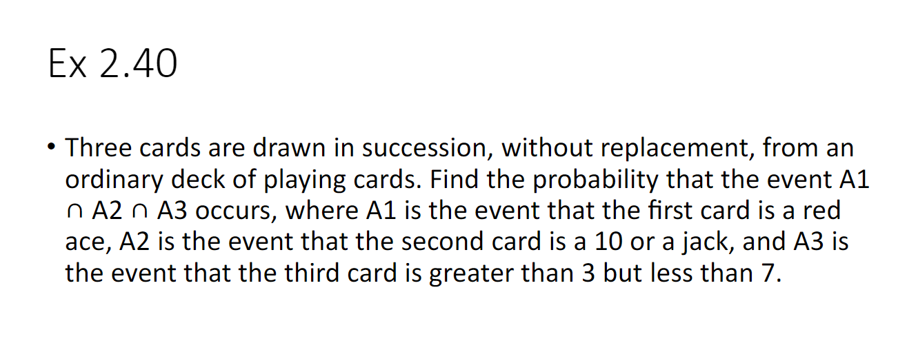 Solved - Three cards are drawn in succession, without | Chegg.com
