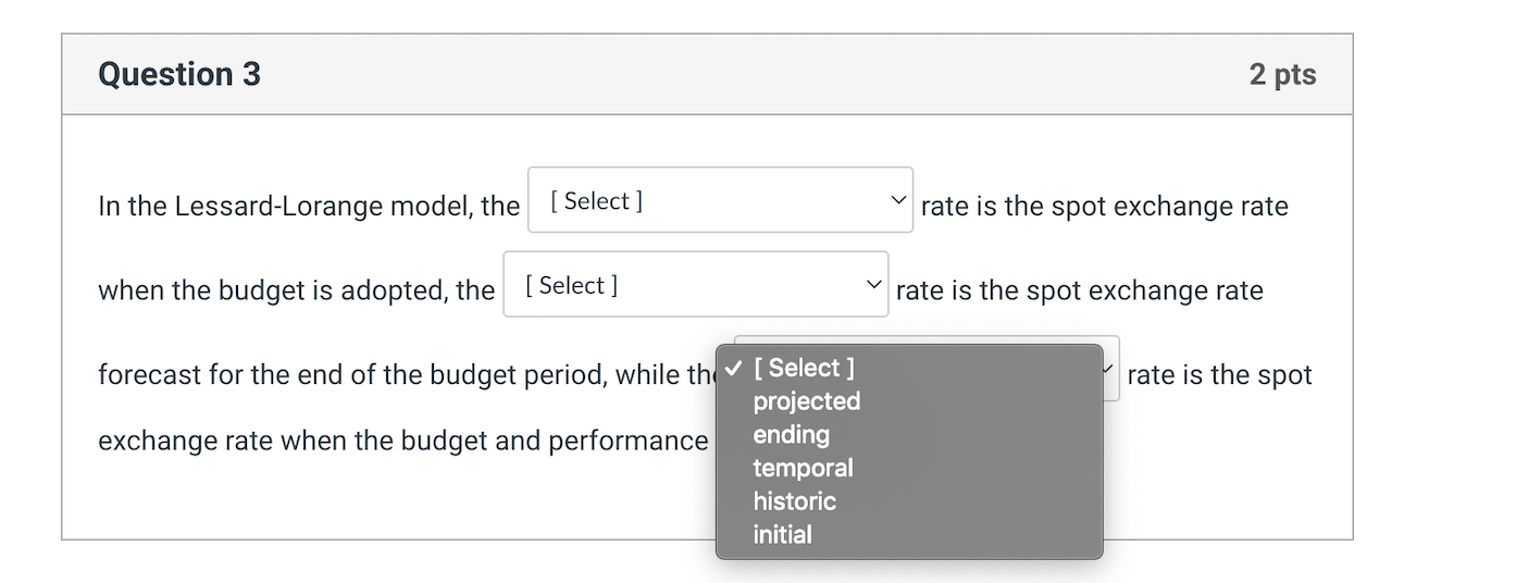 Solved In the Lessard-Lorange model, th rate is the spot | Chegg.com