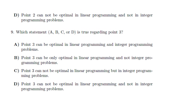 Solved The feasible set of a linear programming problem and | Chegg.com