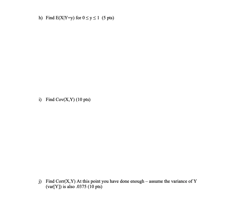 1. Suppose X and Y are continuous random variables | Chegg.com