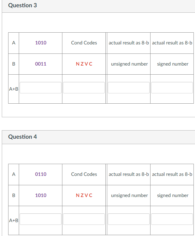 Solved Question 3 \begin{tabular}{|c|c|c||c|c|} \hline A & | Chegg.com
