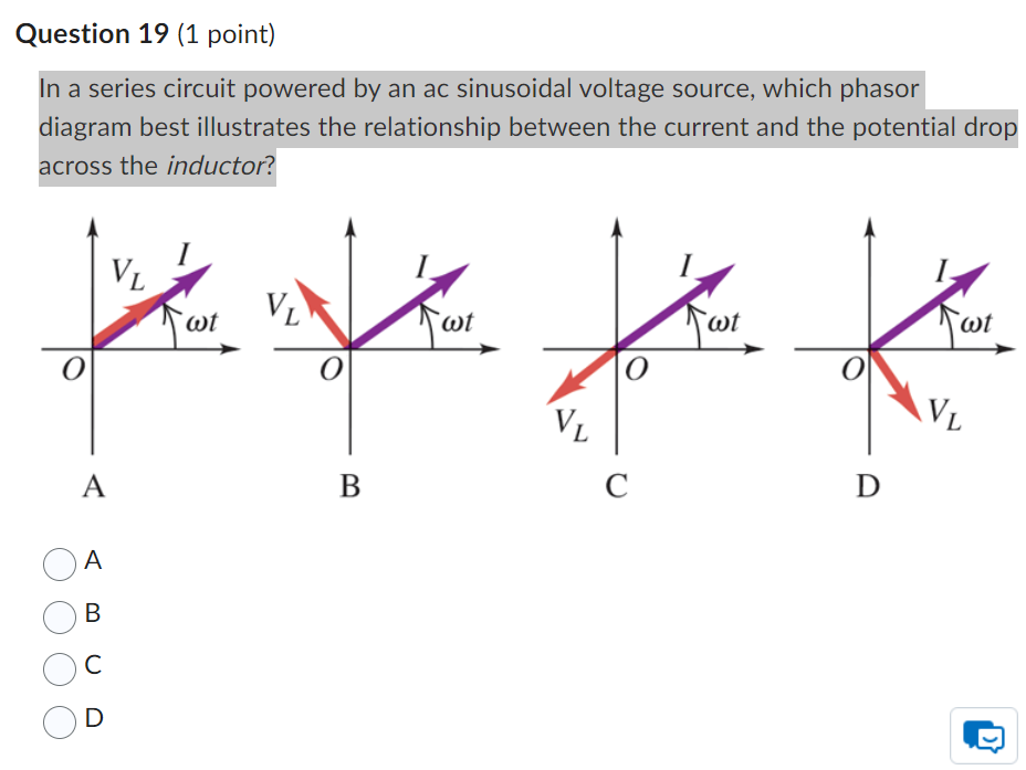 Solved Question 19 (1 ﻿point)In a series circuit powered by | Chegg.com