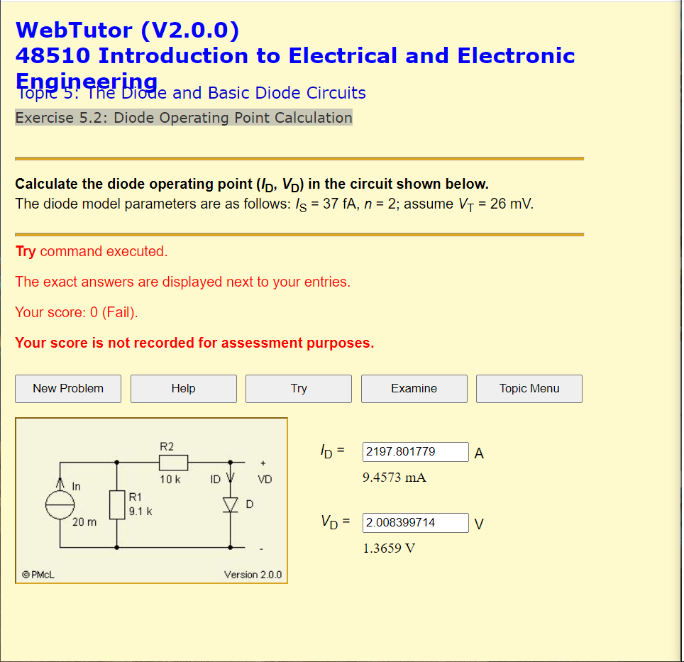 Solved EngineeringTopic 5: The Diode and Basic Diode | Chegg.com