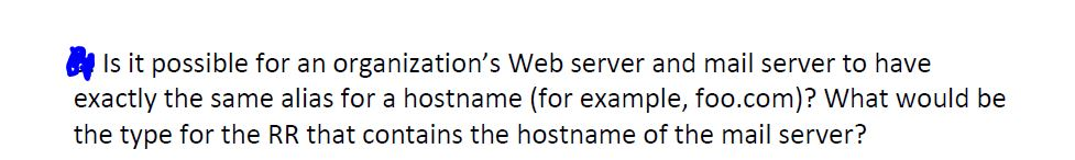 Solved Is it possible for an organization's Web server and | Chegg.com