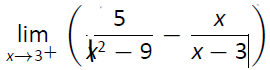 Solved limit as x approaches 3 from the right | Chegg.com