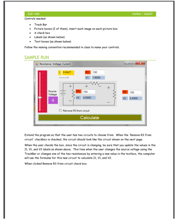 Problem: In this lab, you will write a visual C\# | Chegg.com