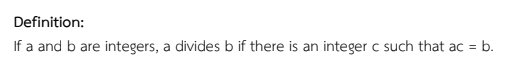 Solved Definition: If a and b are integers, a divides b if | Chegg.com