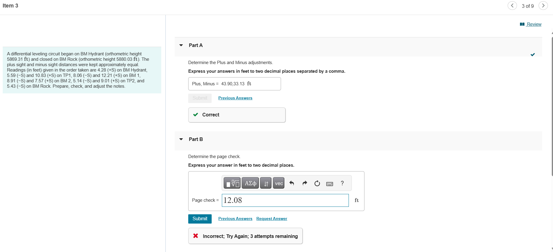 Solved Can you help me find part b, the answer is not 10.77, | Chegg.com