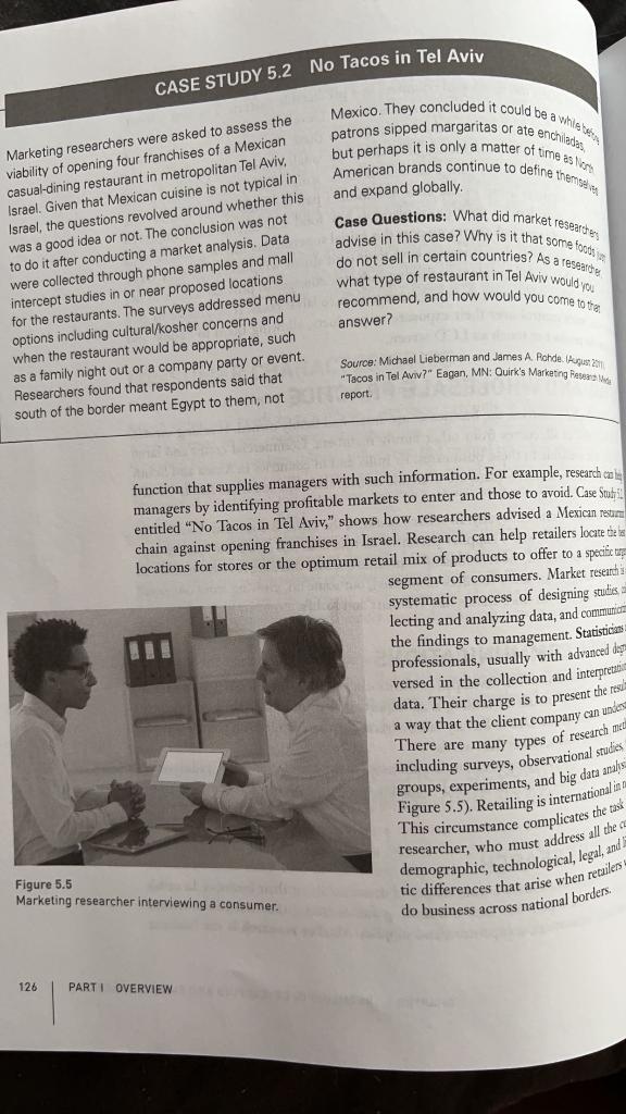 Solved Read the case study 5.2 and answer the following | Chegg.com