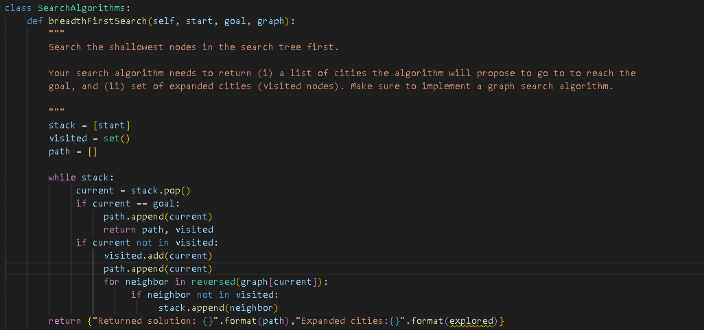 Solved Need help please with programming some search | Chegg.com