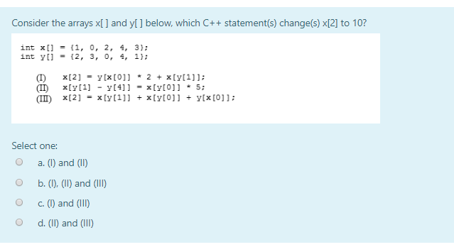 Solved Determine the values of sum and *ptr after the | Chegg.com