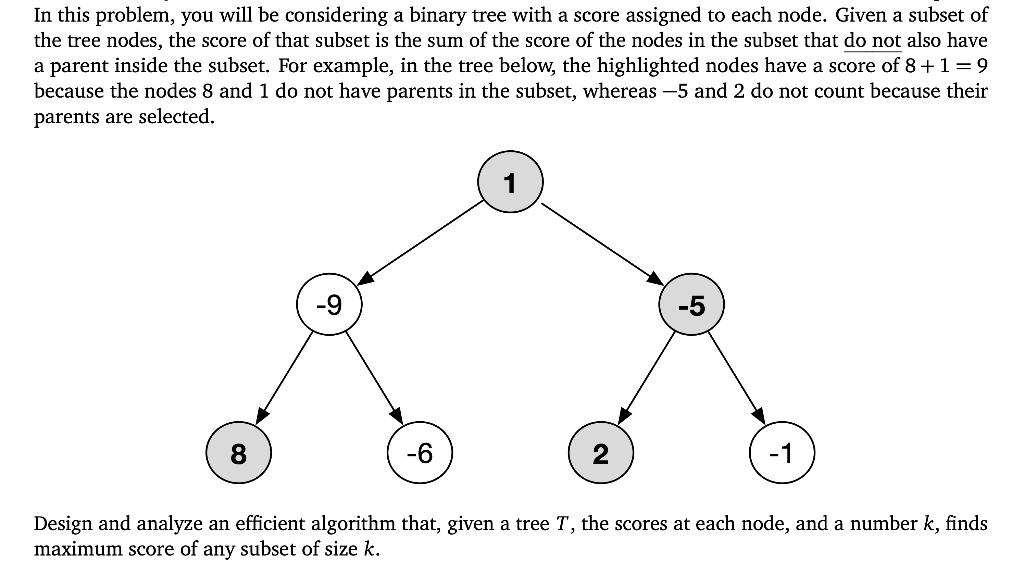 Solved In this problem, you will be considering a binary | Chegg.com