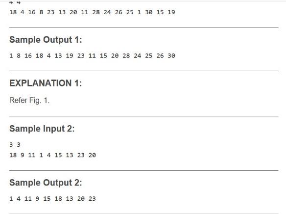 Solved 2D Mergesort Problem Code: Tweet Like Share Sign Up | Chegg.com