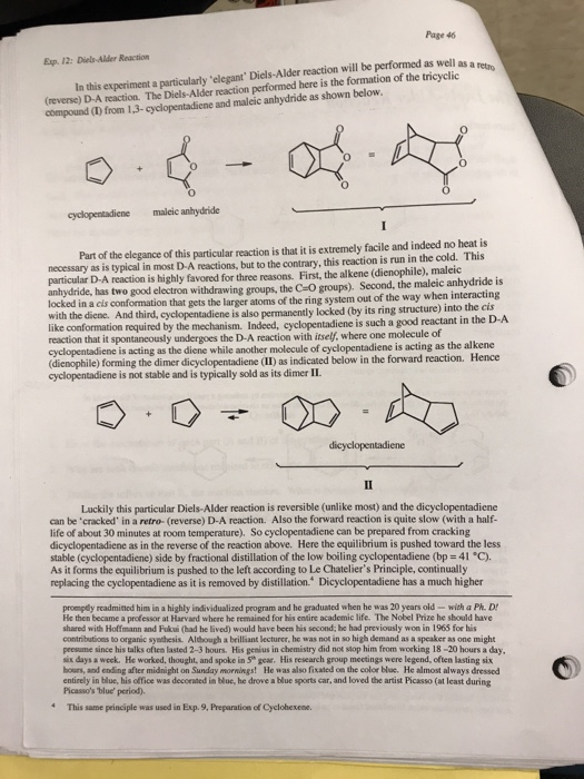 Dicyclopentadiene To Cyclopentadiene Mechanism