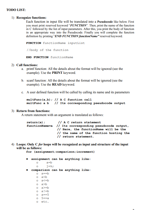 Solved use lecc and yacc give makefile lecc yacc and txt | Chegg.com