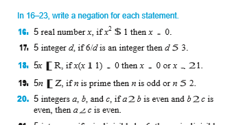 Solved 3. Write a formal negation for each of the following | Chegg.com