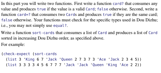 Solved In this part you will write two functions. First | Chegg.com