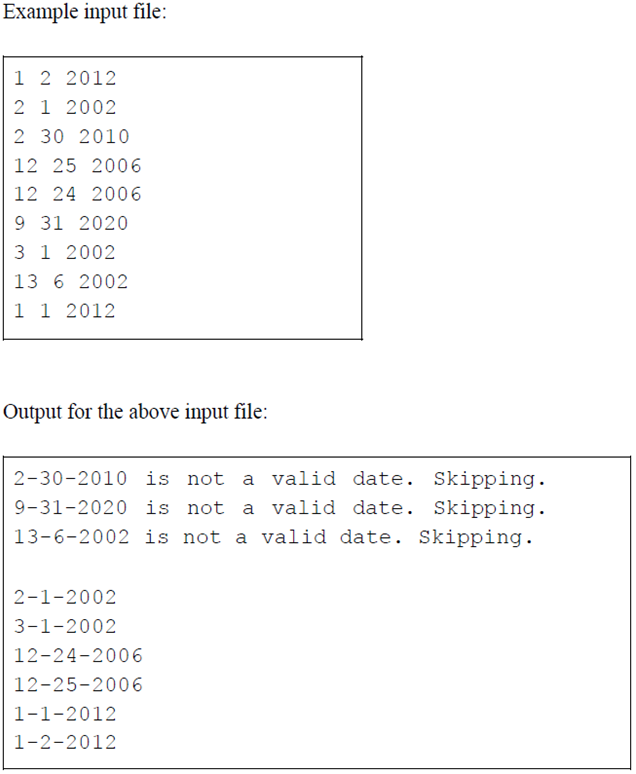 Solved Question 4 (25 points) Fill in the MyDateDriver class | Chegg.com