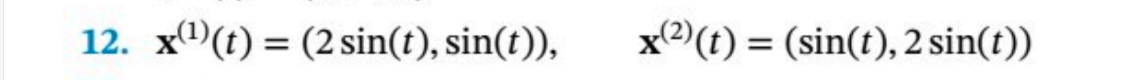 Solved In each of Problems 11 and 12, determine whether the | Chegg.com