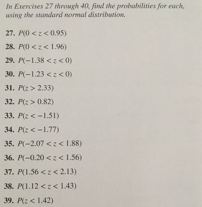 Solved Show all work. ONLY do numbers 27, 30, 33, 36, and | Chegg.com
