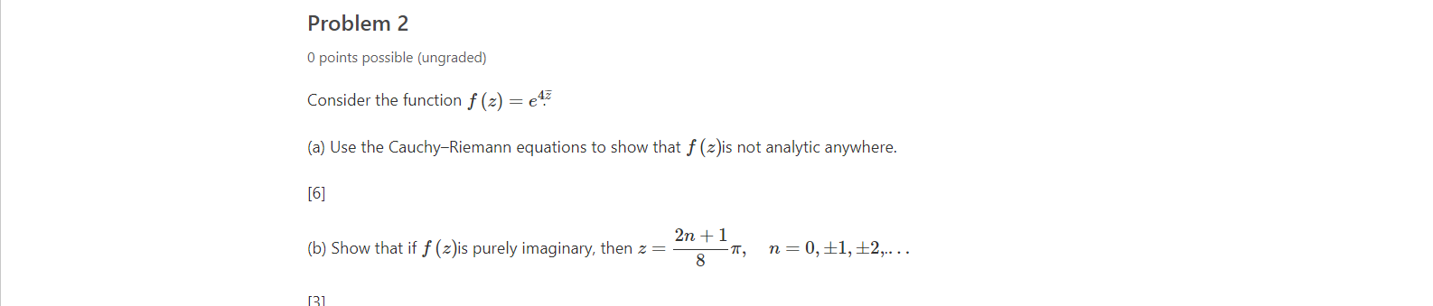 Solved Problem 2 0 points possible (ungraded) Consider the | Chegg.com