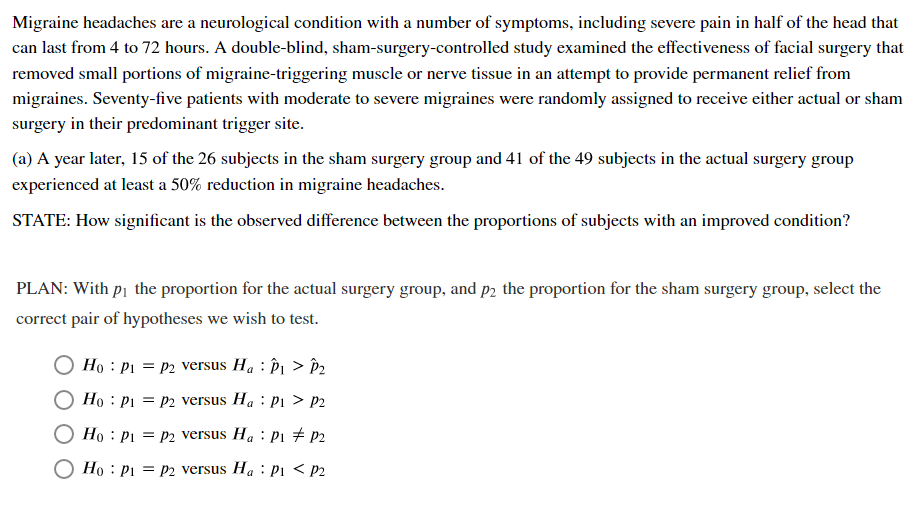 Solved SOLVE: Find the pooled sample proportion p. (Enter | Chegg.com